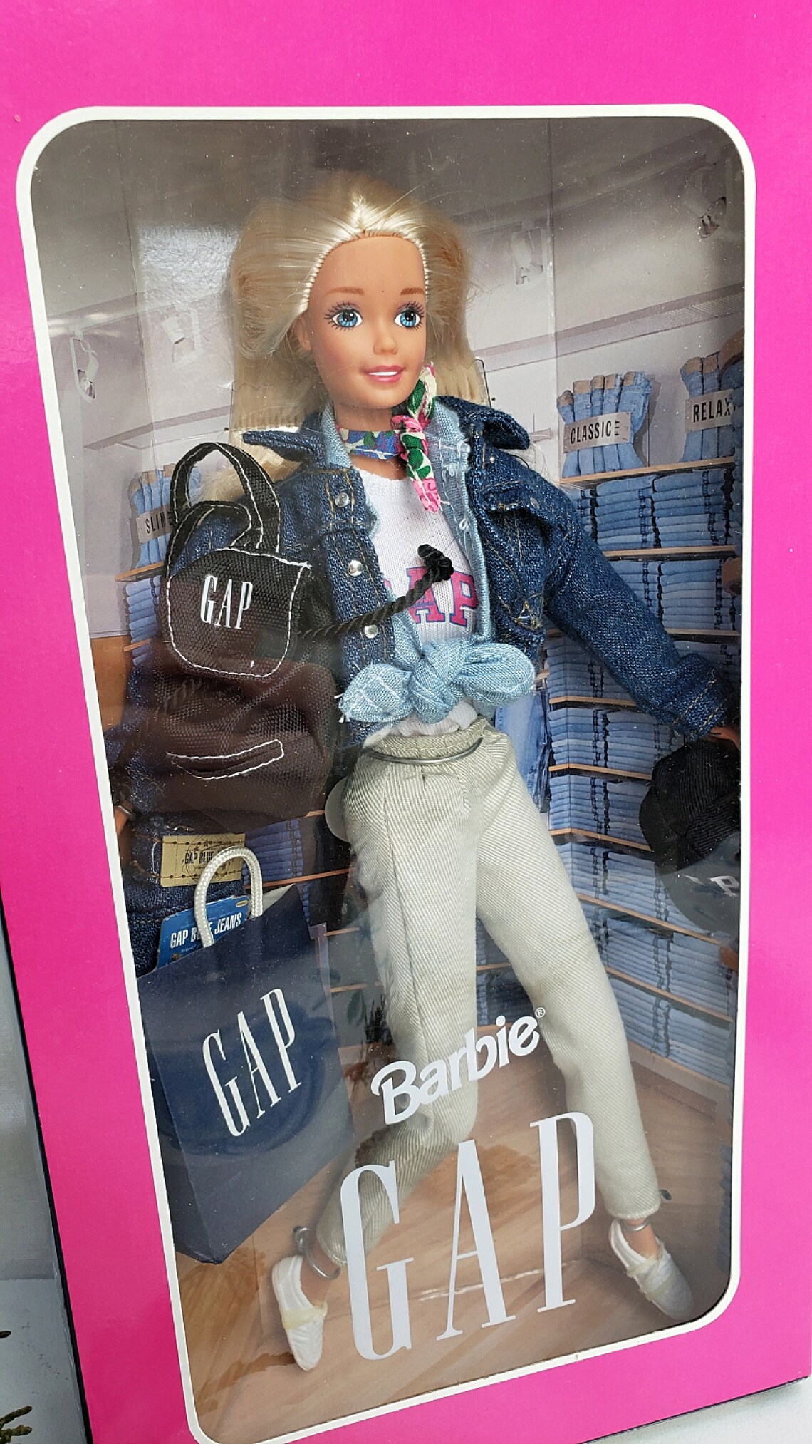 GAP Barbie 1996-special Edition/never Removed From Box/mattel - Etsy
