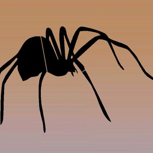 SPIDER #3 Large - Wall or Window Decal - Etsy