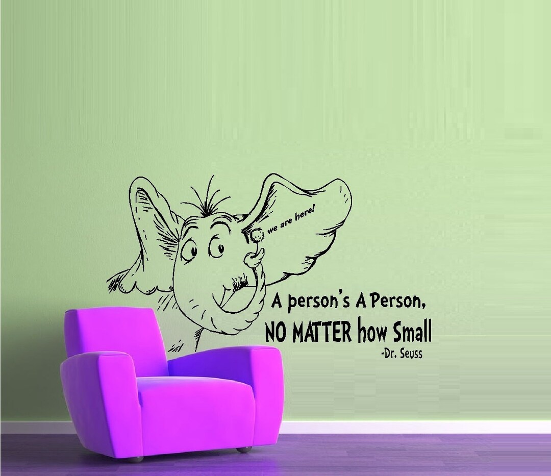 A Person's A Person #2 - Wall Decals - Etsy