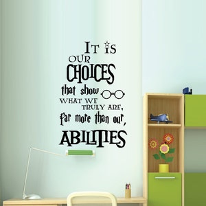 It is Our Choices.... - Wall or Window Decals - Etsy