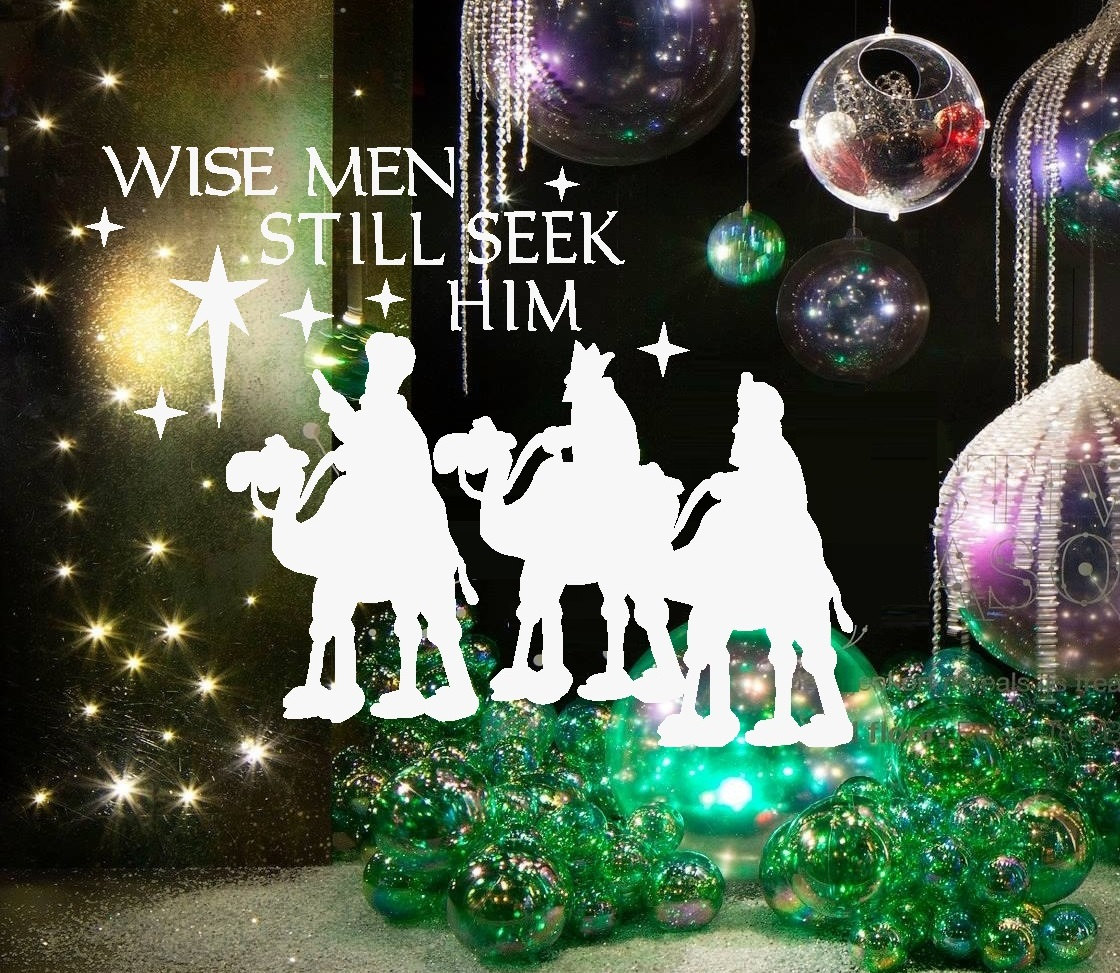 Wise Men Still Seek Him Christmas Wall Door or Window | Etsy