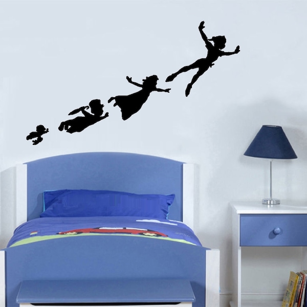 Peter Pan Wall Decal - Etsy