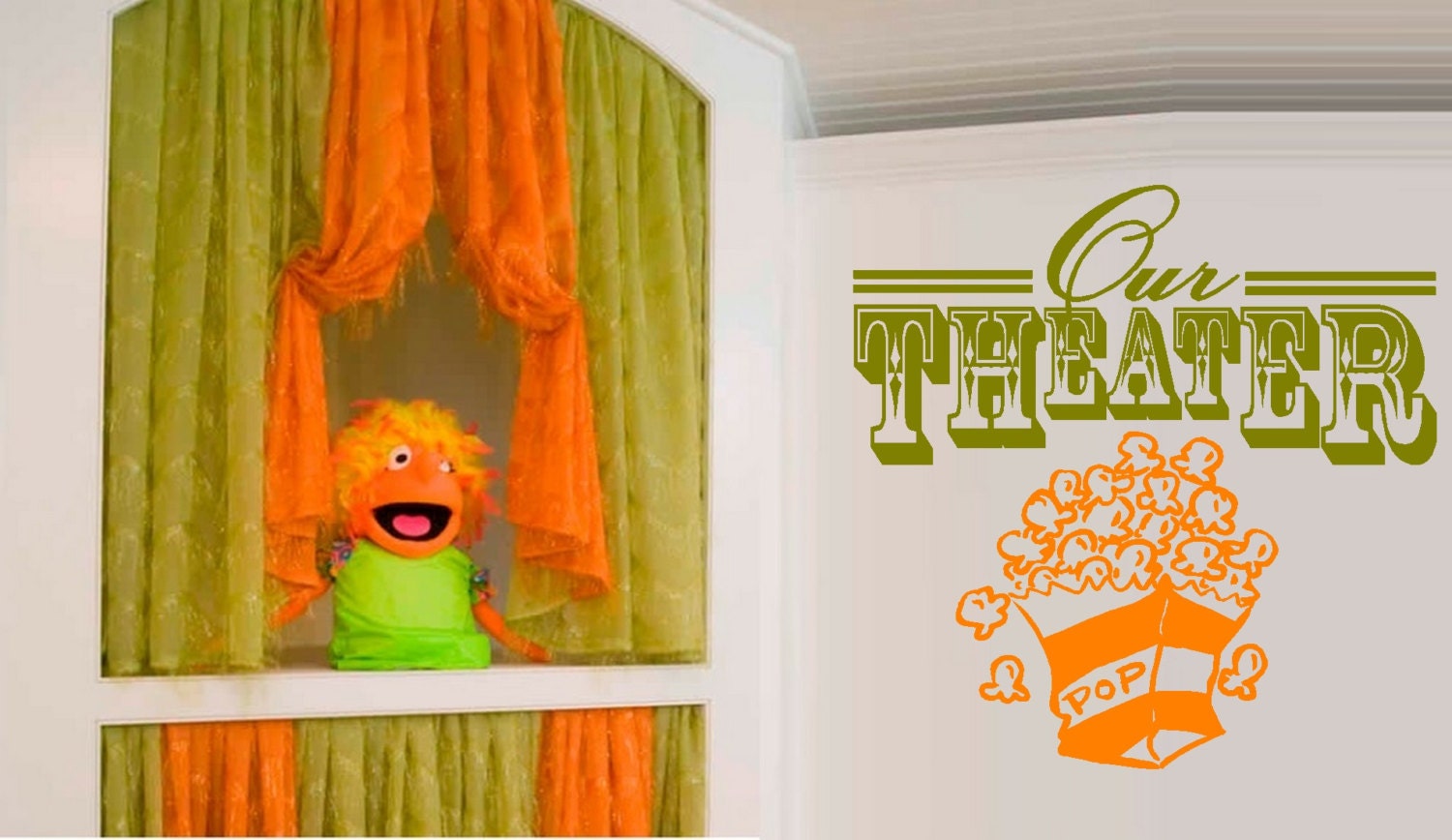 Our Theater Wall or Window Decal - Etsy