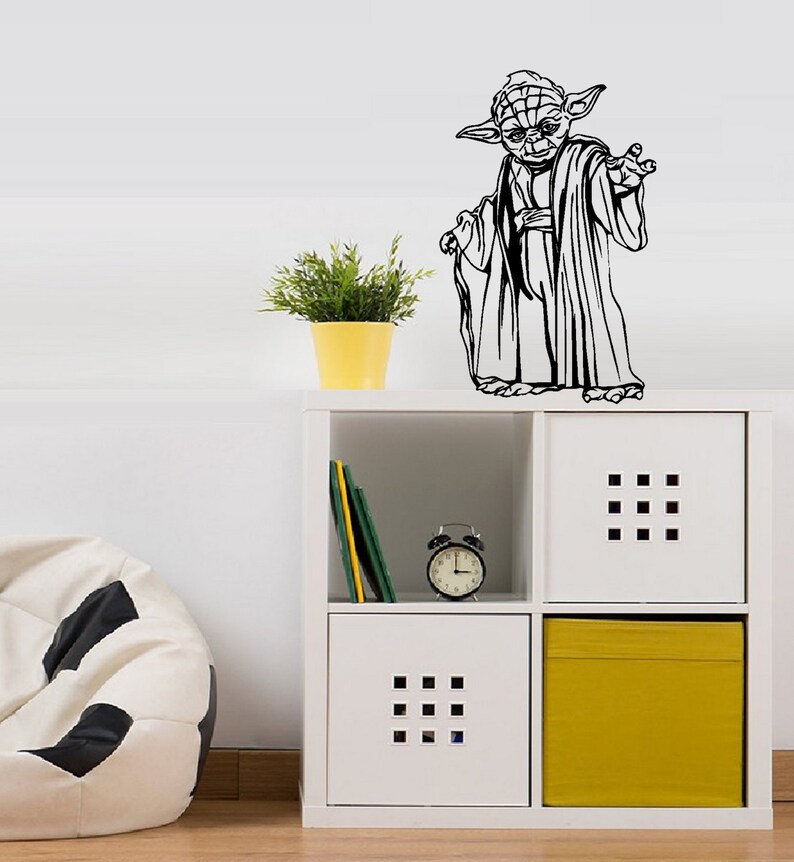 Great Master Yoda: Wall or Window Decal - Etsy