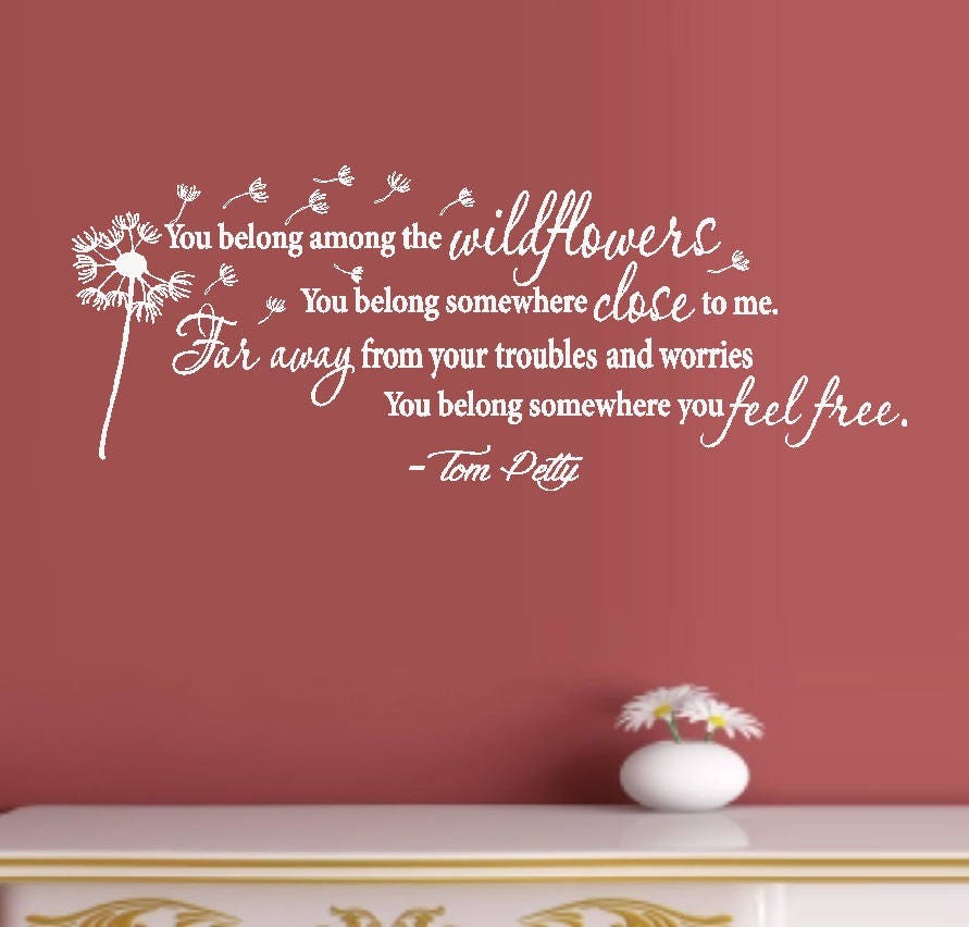 Tom Petty Wildflowers Lyrics