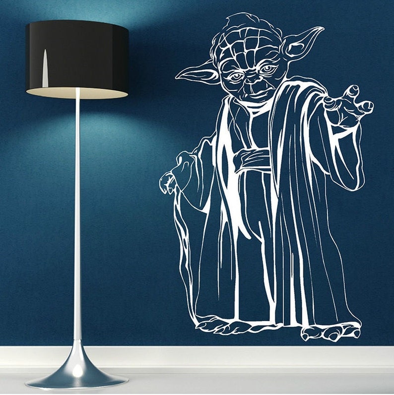 Great Master Yoda: Wall or Window Decal - Etsy