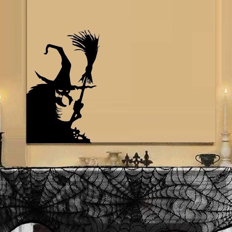Wicked Witch 11 Wall or Window Decal : Halloween - Etsy