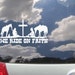 We Ride on Faith Wall or Auto Decal - Etsy