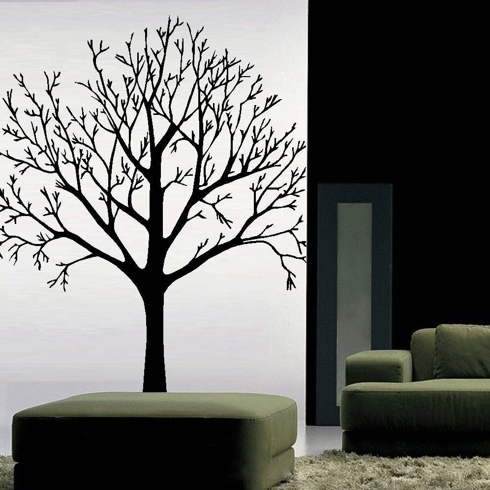 Bare Tree, - Wall or Window Decal ~ Choose From: Small, Medium, Large ...