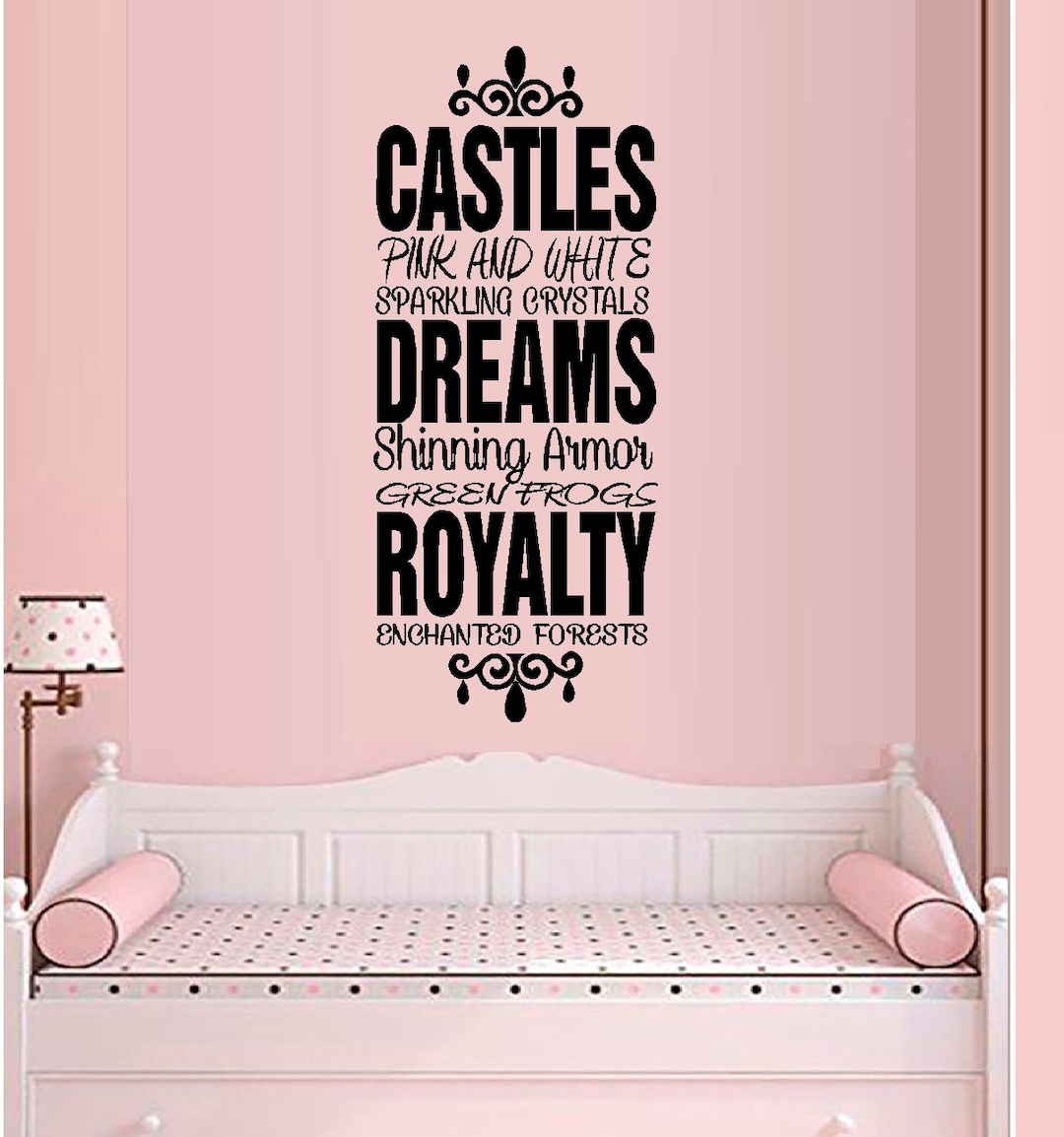 Castles Dreams Royalty : Children Wall Decal - Etsy