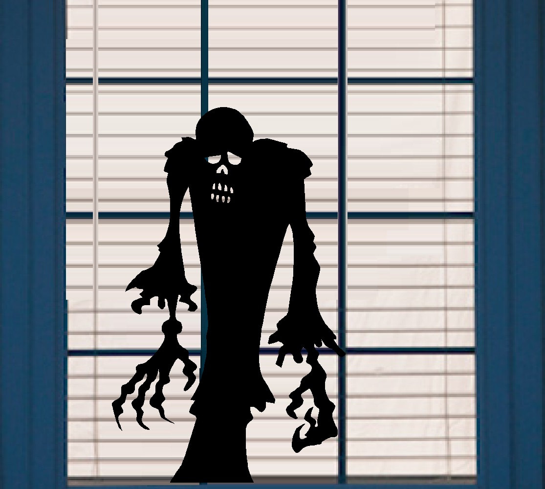 Ghoul 3 Wall or Window Decal : Halloween | Etsy