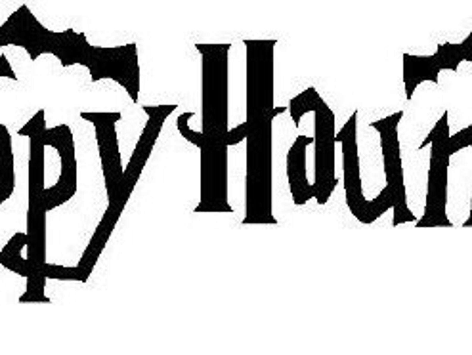 Happy Haunting Wall or Window Decal - Etsy