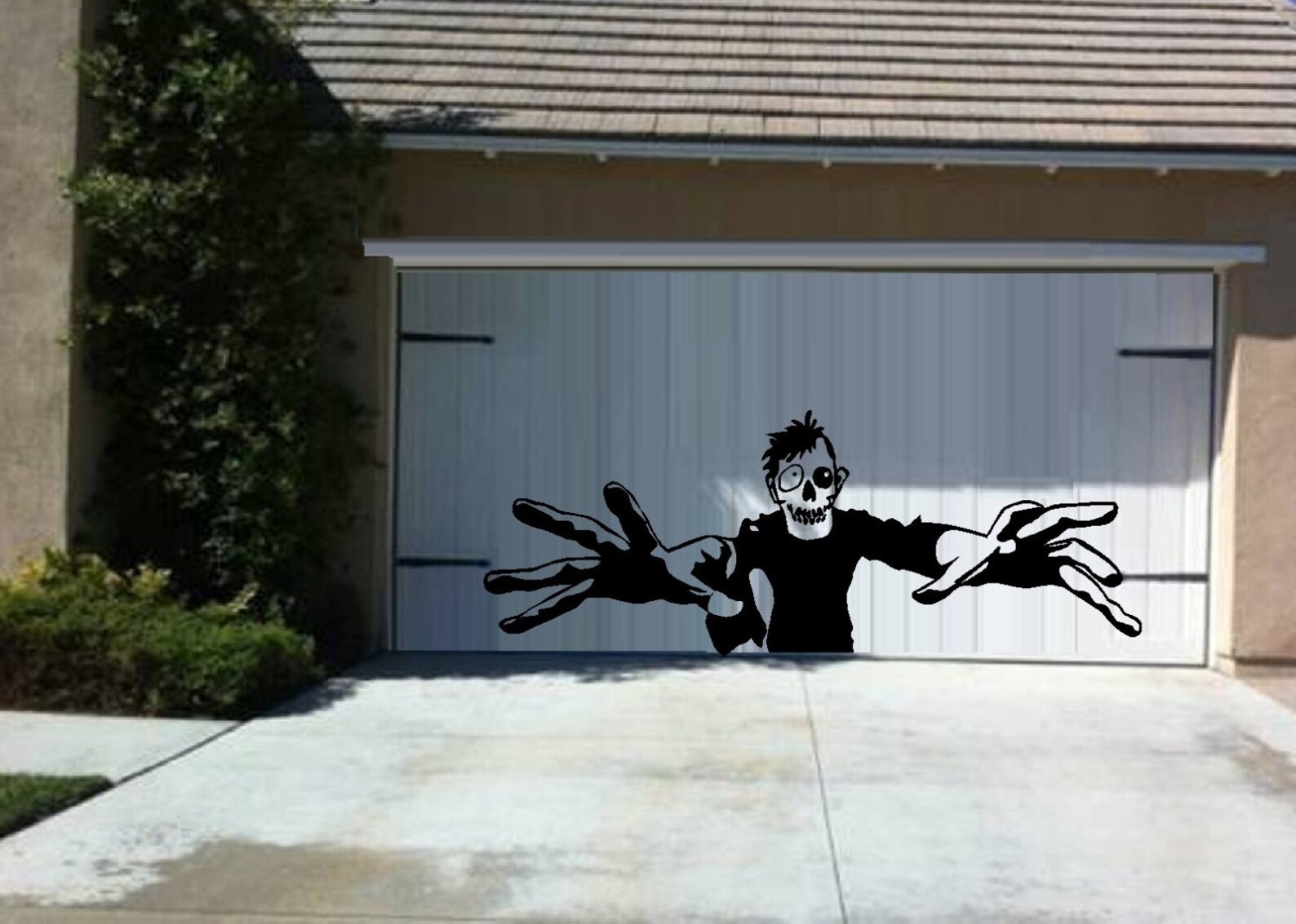 Scary Monster Wall or Window Decal - Etsy