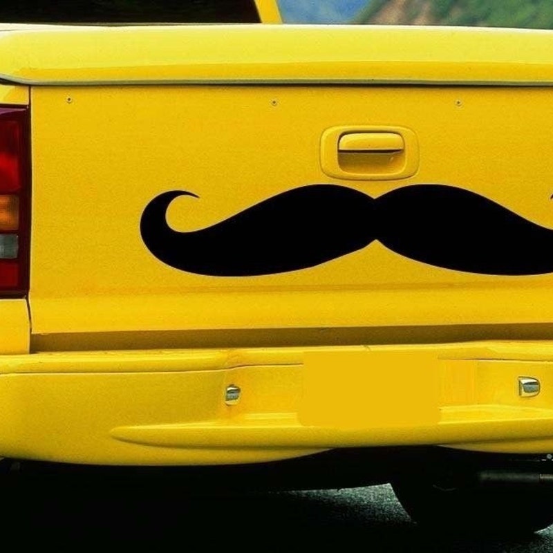 Mustache Decal - Etsy