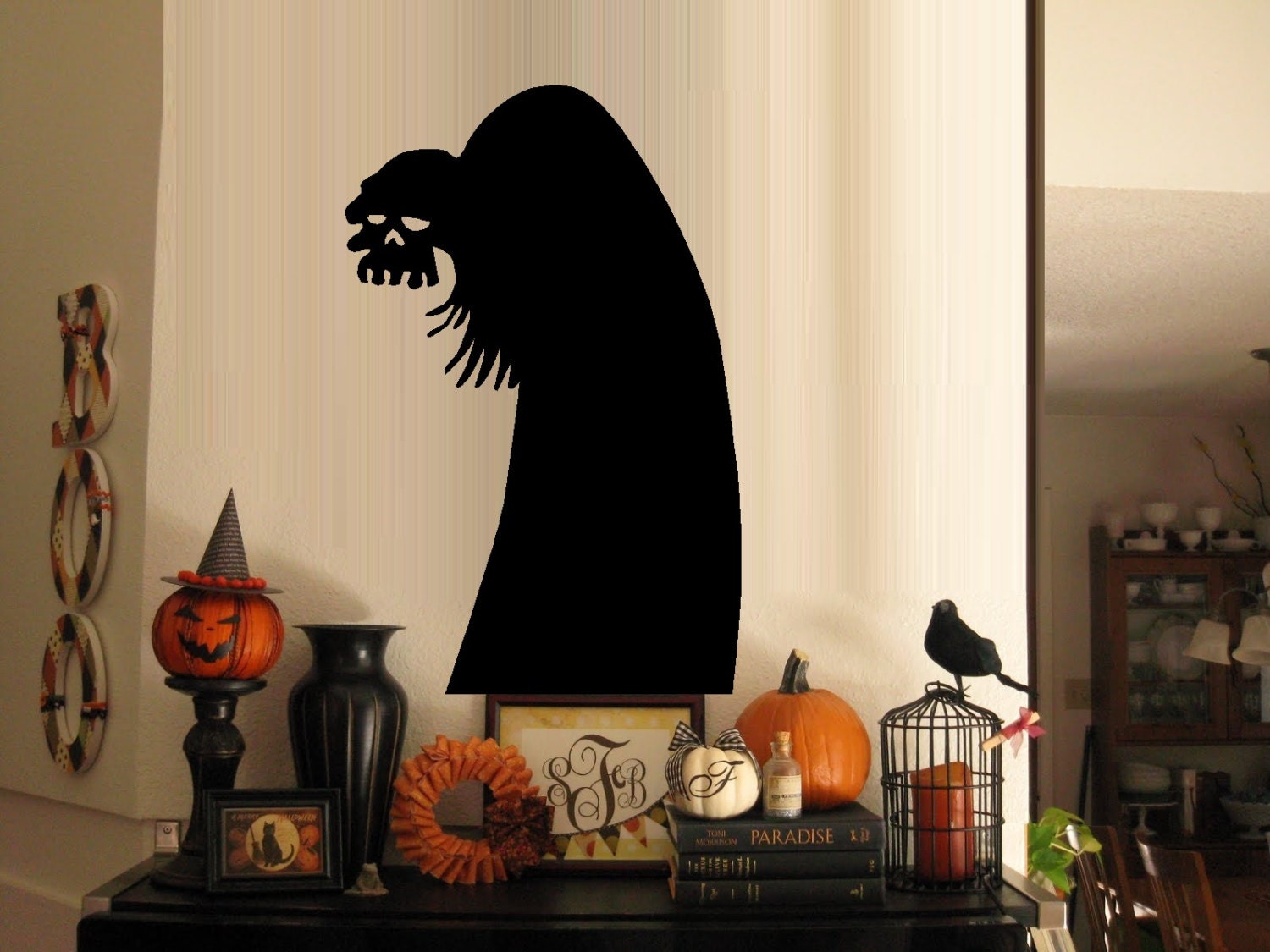 Ghoul #4 Wall or Window Decal : Halloween - Etsy