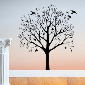 Bare Tree, - Wall or Window Decal ~ Choose From: Small, Medium, Large ...