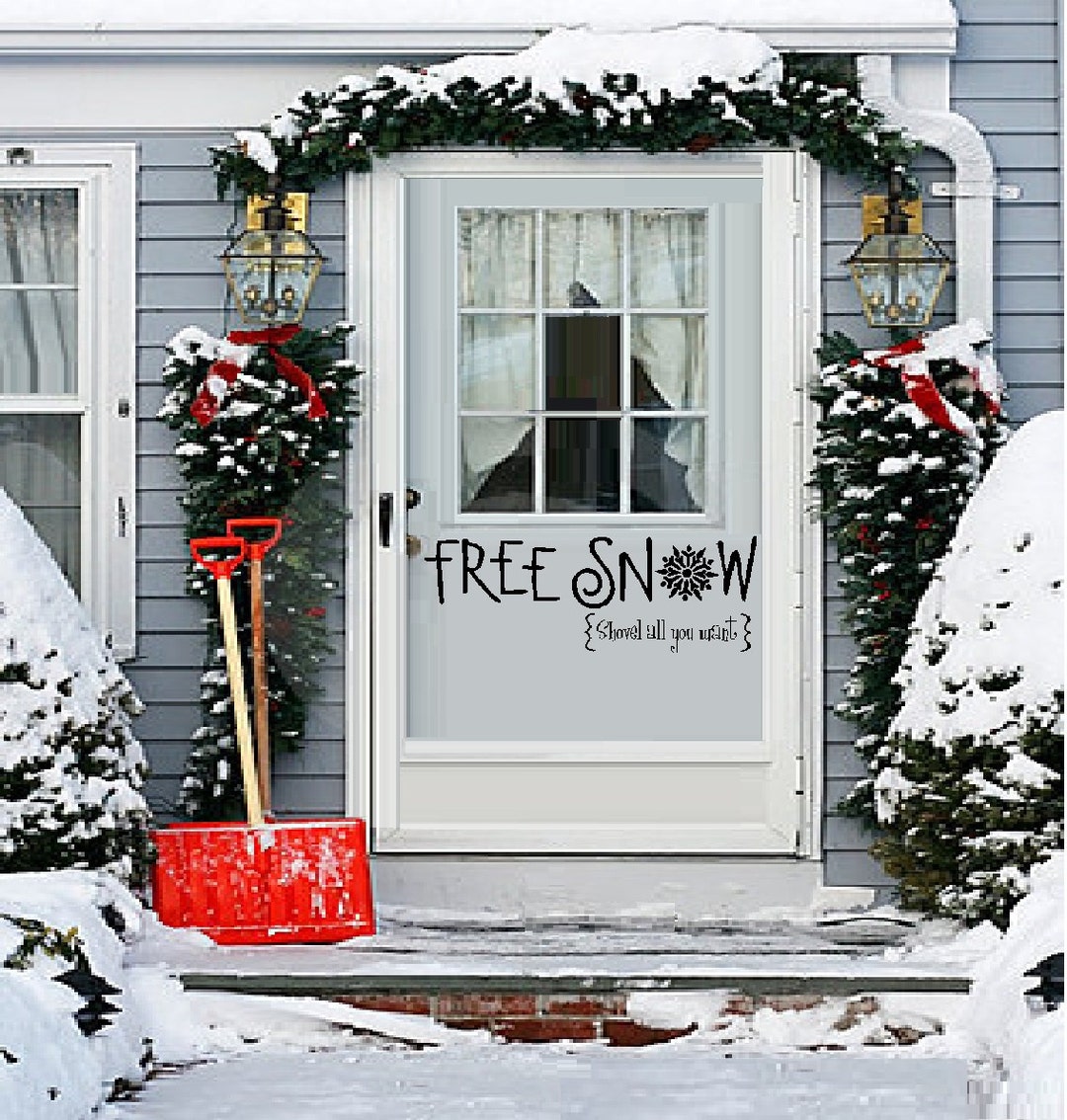 FREE Snow (shovel All You Want) - Etsy