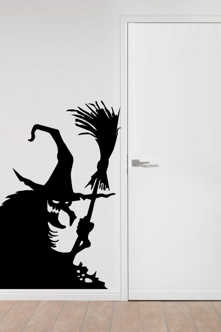 Wicked Witch 11 Wall or Window Decal : Halloween - Etsy