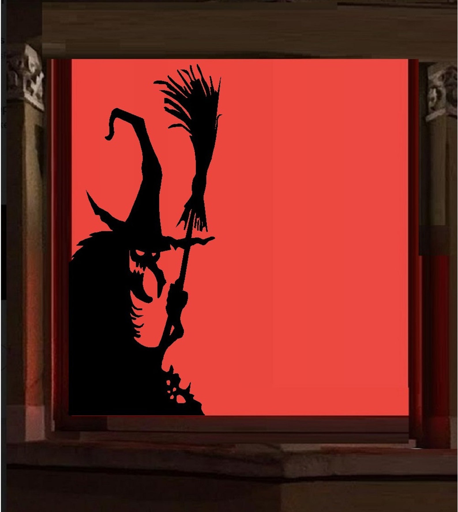 Wicked Witch 11 Wall or Window Decal : Halloween - Etsy