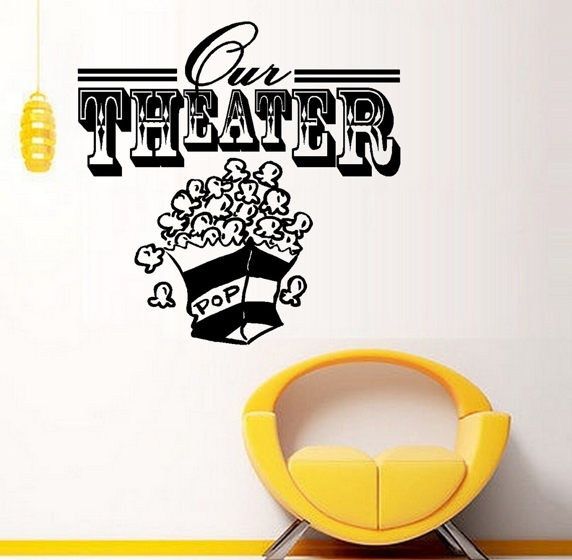 Our Theater Wall or Window Decal | Etsy