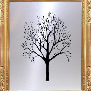 Bare Tree, - Wall or Window Decal ~ Choose From: Small, Medium, Large ...