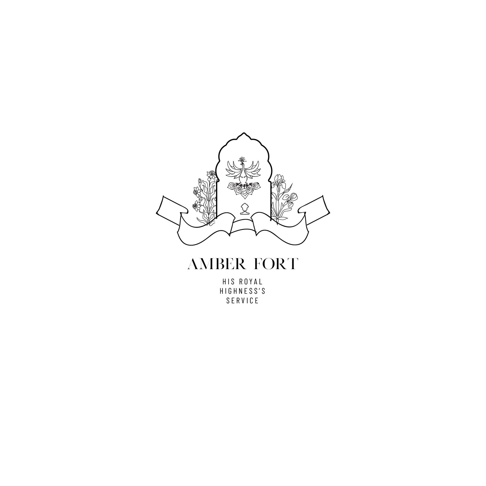 India Crest Design Vintage Logo Design Boutique Hotel Logo Luxury India ...