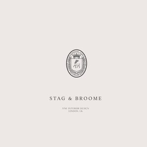 Stag Logo, Crest Logo, British Logo, Irish Logo, Interior Design Logo ...