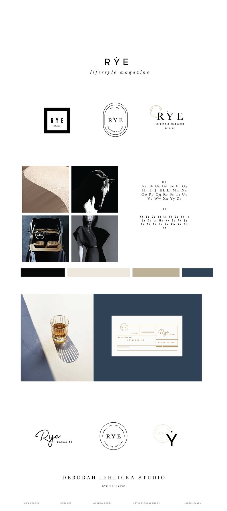 La colección Rye Logo. Logotipo moderno/minimalista logotipo ...