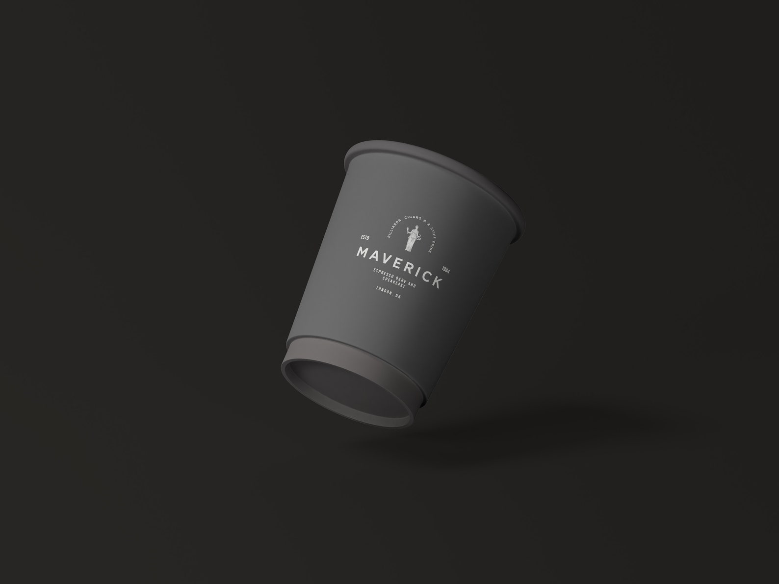 Premade Logo, Cafe Logo, Retro Logo, Espresso Bar Logo, Speakeasy Logo ...