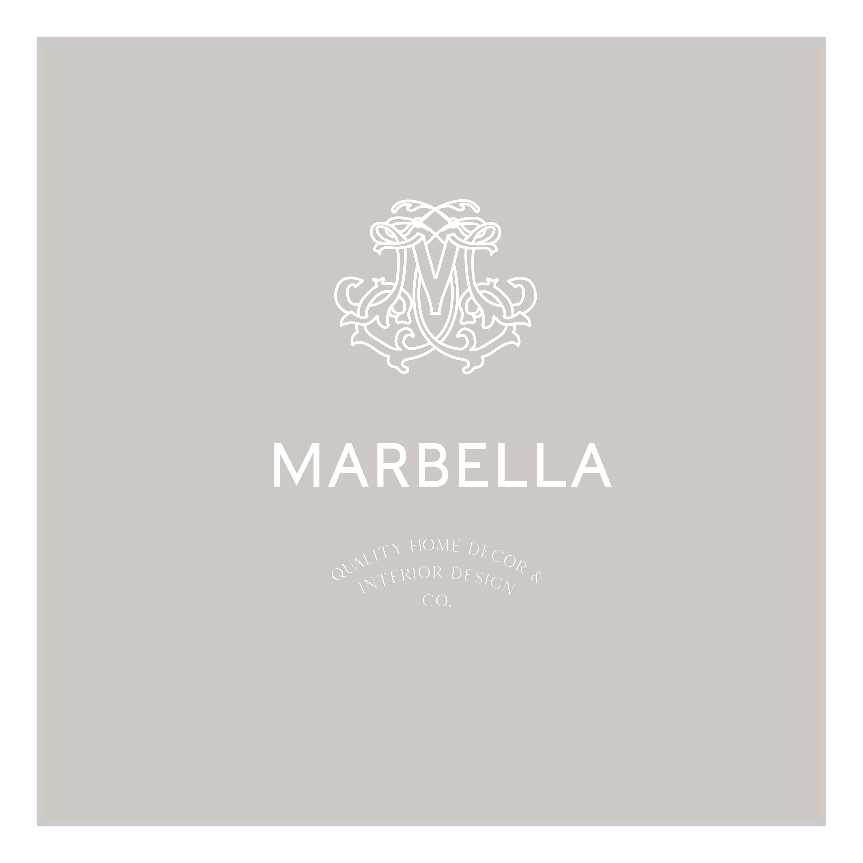 Marbella Premade Logo. Monogram Logo. Spanish Logo. M Logo. French Logo ...