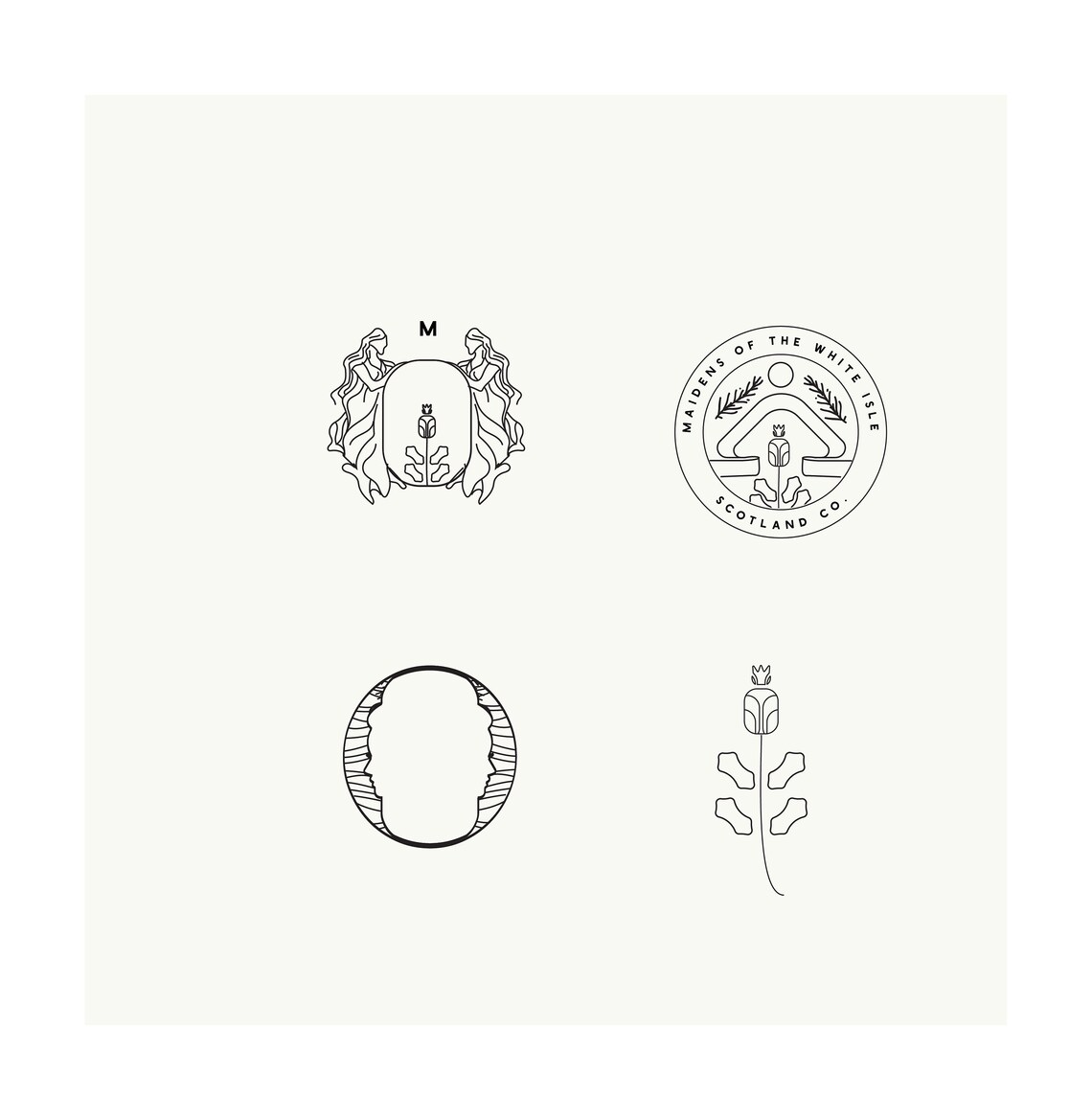 Scottish Logo Highlands Logo Thistle Logo British Logo - Etsy