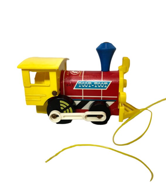 Fisher Price Toot Toot Train Toy 643 Vintage 1964 - Etsy