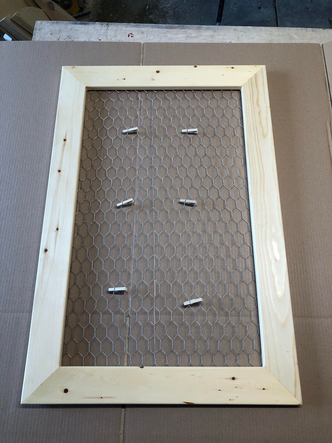 Large Chicken Wire Frame - Etsy