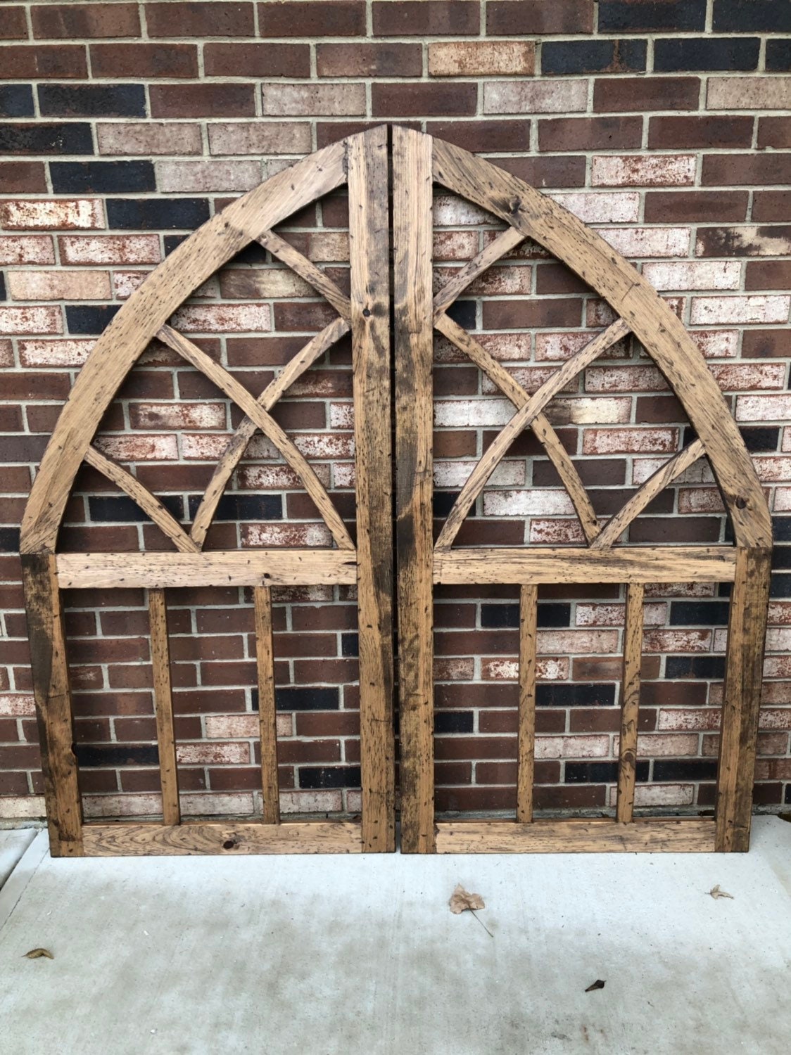 Arched Gothic Inspired Frame Pair Large - Etsy