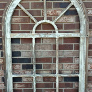 Extra Large Sunburst Topped Window Frame assembly Required - Etsy