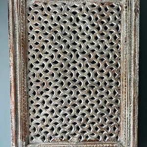 Antique Indian Jali Wall Panel, Wall Decor, Home Decor, Home and Living ...