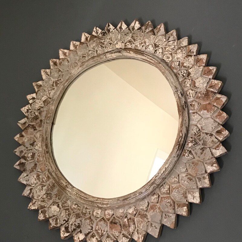 Sunflower Mirror - Etsy
