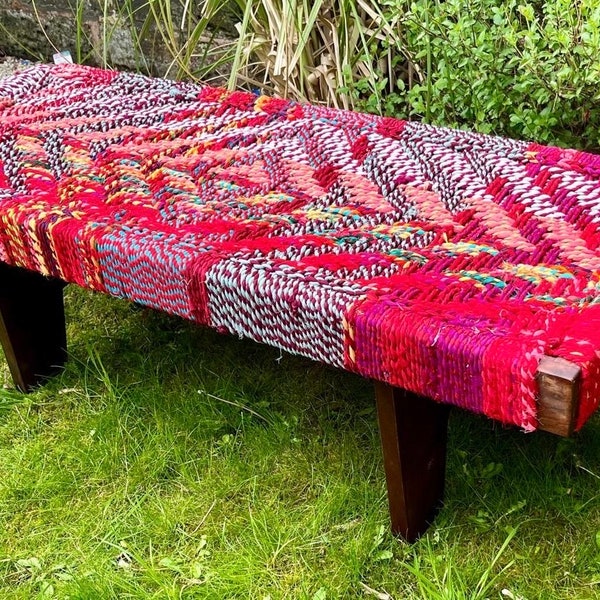 Woven Bench - Etsy