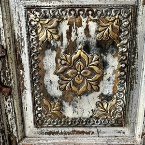 Distressed Mango Wood Bedside Cabinet, Furniture, Home and Living. - Etsy