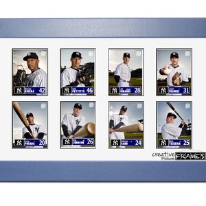 Eight Baseball Card Frame - Perfect for Collectors, Home, Office ...