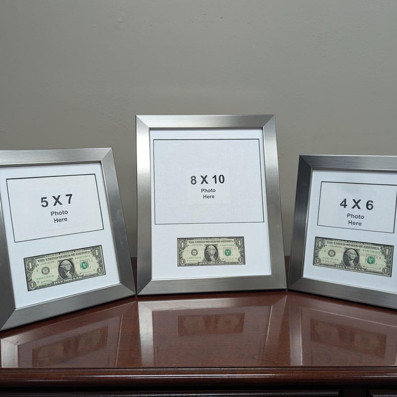 Currency Display Frame - Etsy