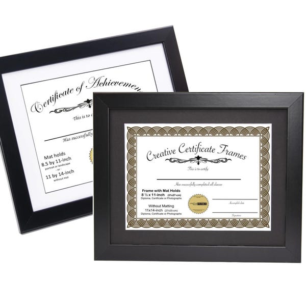 Custom Certificate Frames - Etsy