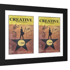 Double Broadway Theater Frame - 11x14 Black Frame Holds 2 Theatre ...
