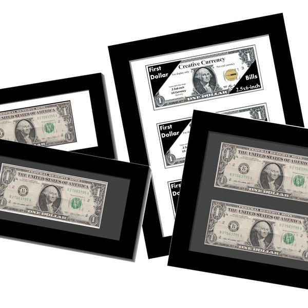 Currency Display Frame - Etsy