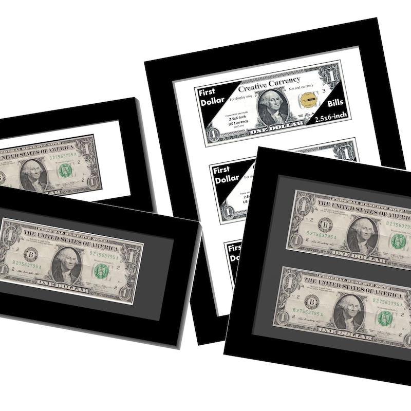 Currency Display Frame - Etsy
