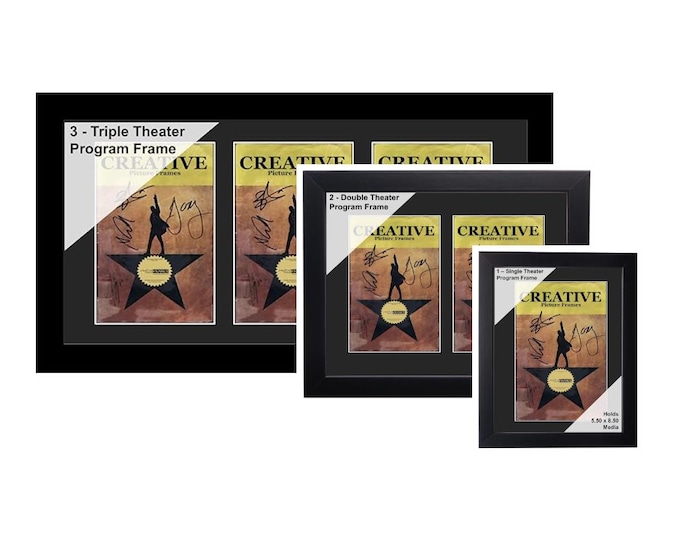 Custom Broadway Playbill Framed Art Collage Personalize It - Etsy