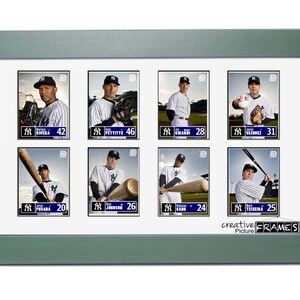 Eight Baseball Card Frame - Perfect for Collectors, Home, Office ...