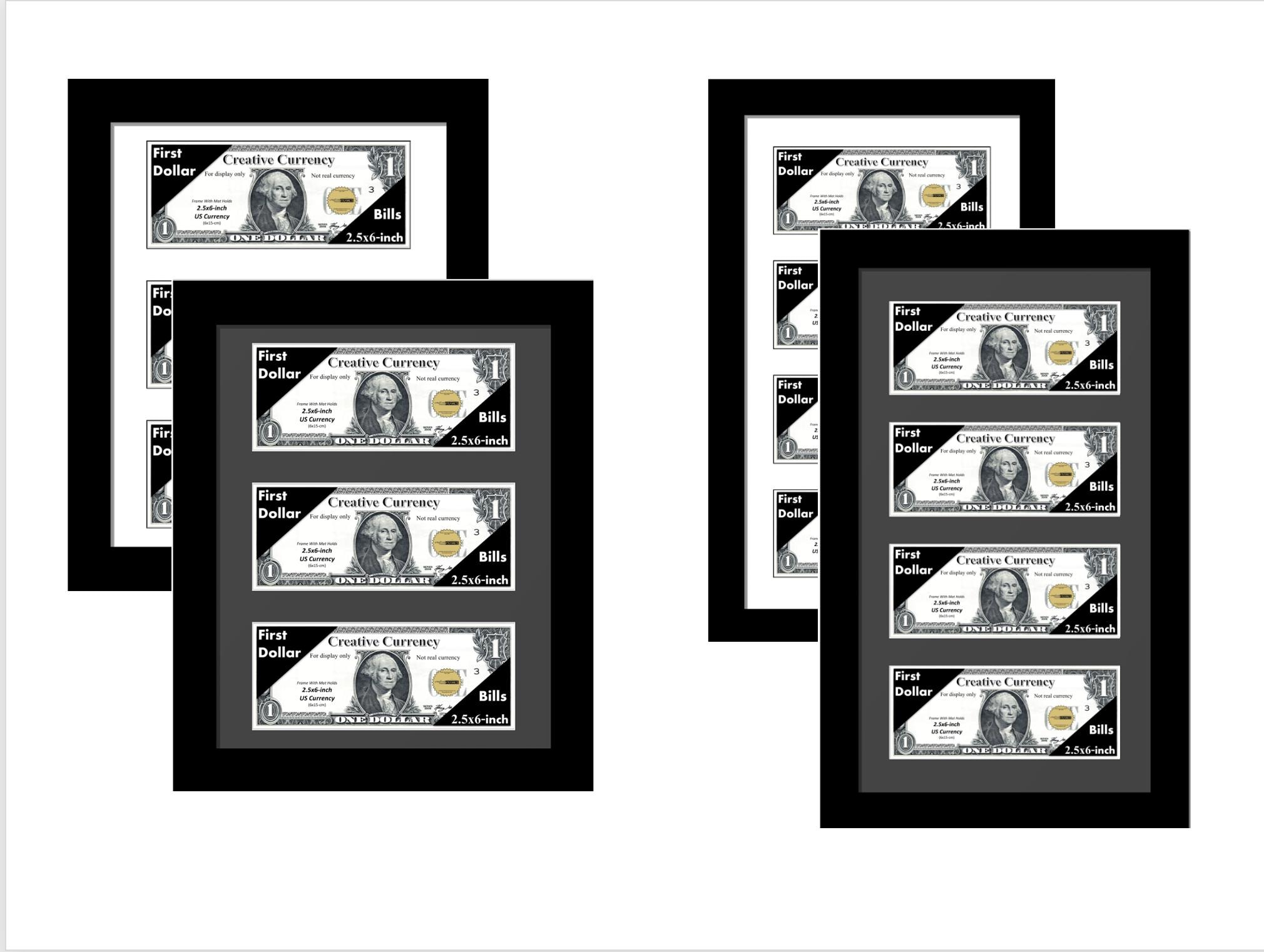 Currency Picture Frame (dollar Bill Frame) - Etsy