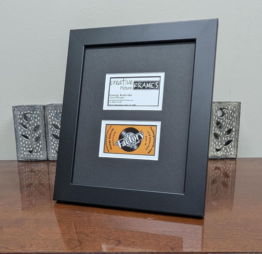 1-10 Business Card Display Frames - Hold 1 to 10 Business Cards - Etsy