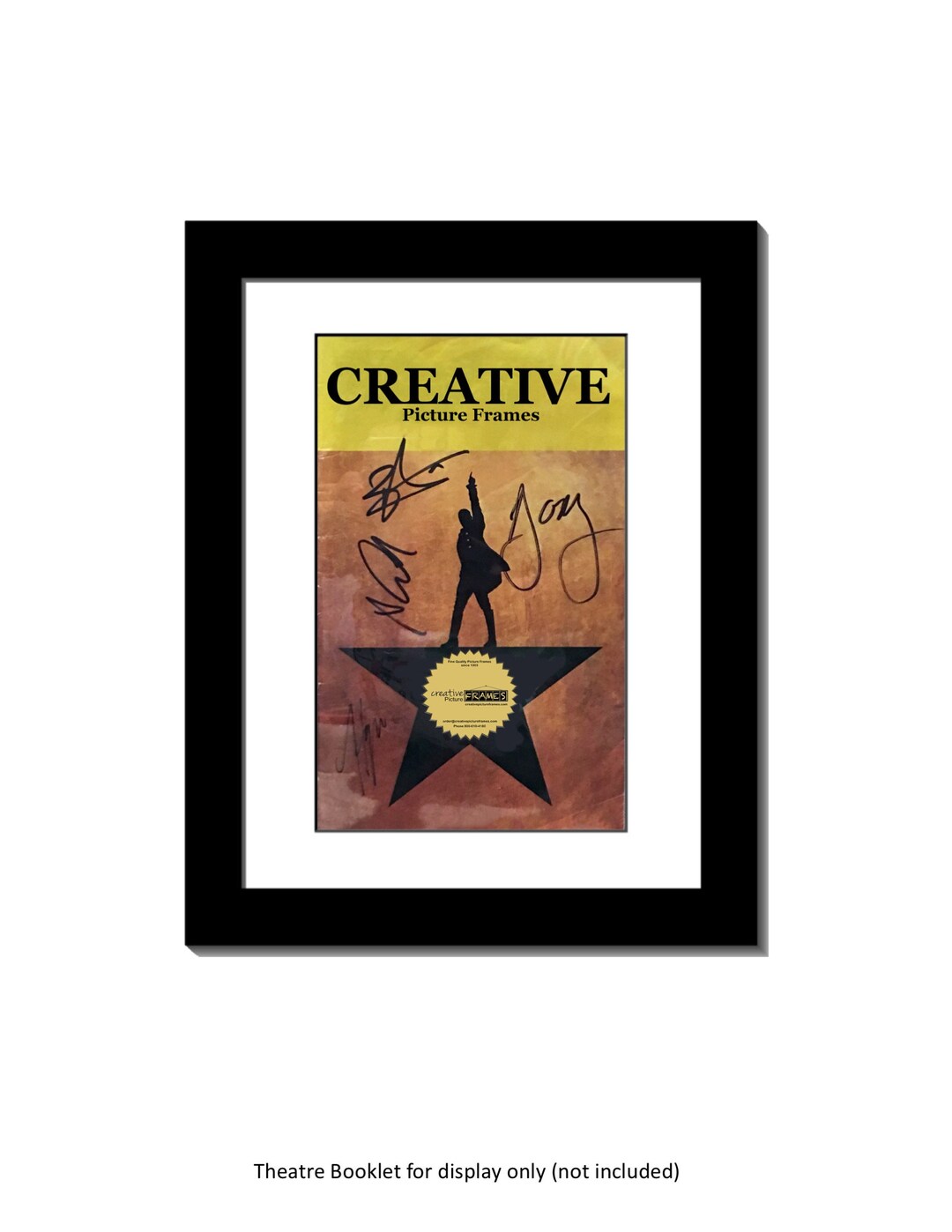 Theatre Bill Frame With Matting - Etsy